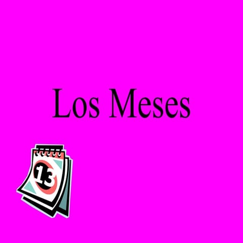 Meses del año | DOCX