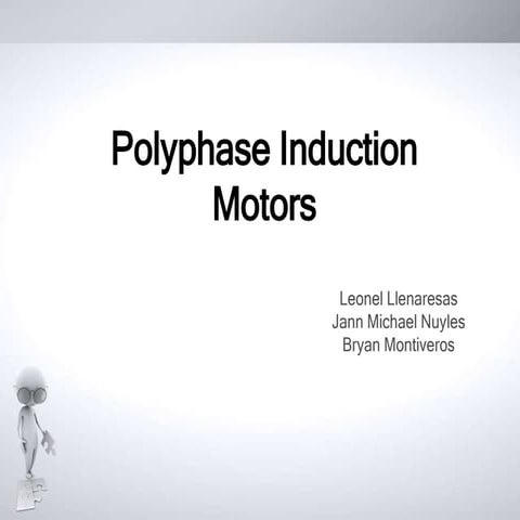 polyphase induction motor | PPTX
