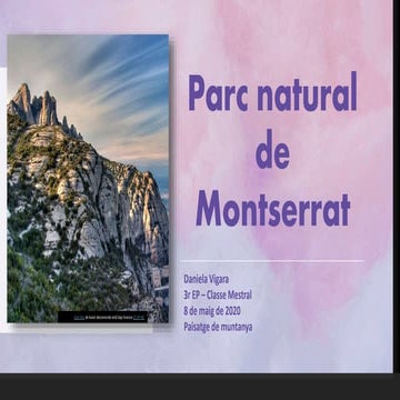 Montserrat | PPTX