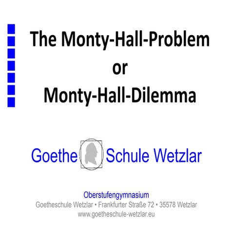 Monty hall problem1 | PPTX