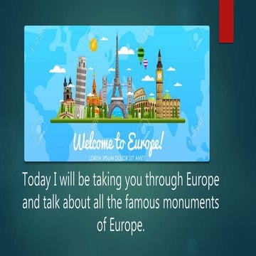 Monuments of europe | PPT