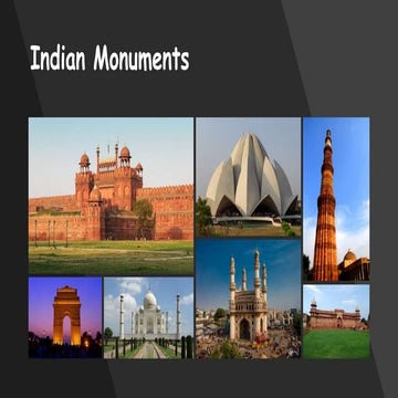 Monuments of india | PPT