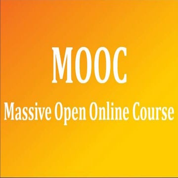 Mooc | PPT