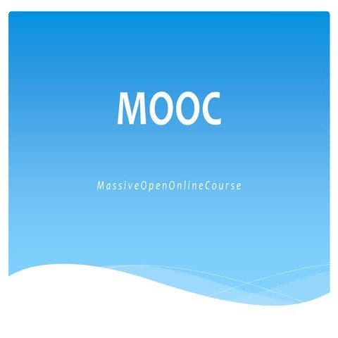 Mooc | PPTX