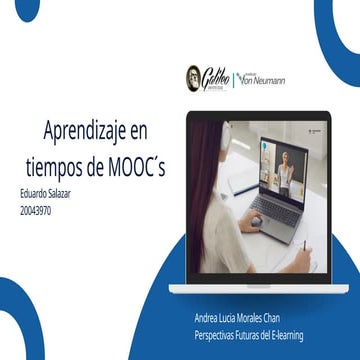El aprendizaje en tiempos de MOOCs Cursos Masivos Abiertos en Línea | PPTX
