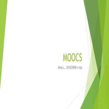 Moocs | PPTX