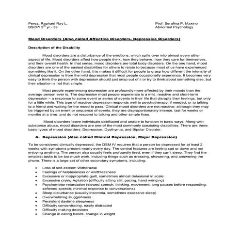 PHQ9 Depression Questionnaire | PDF