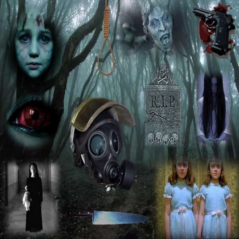 Horror Mood Board | PPTX