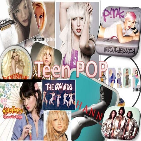 Moodboard of Teen pop | PPTX