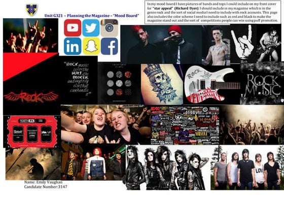 Mood board template | PPT