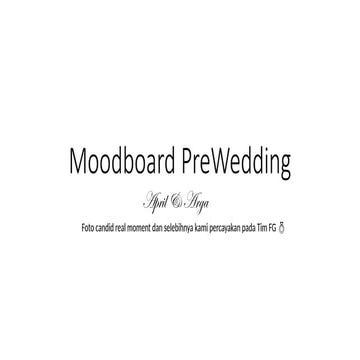 Moodboard Prewedding - Ide Pose foto.pptx