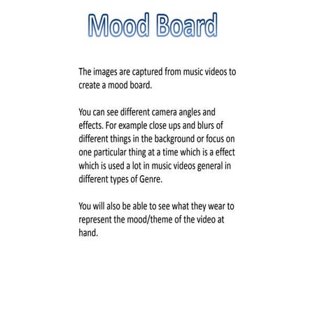 Mood boards | PPT