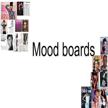Mood boards | PPT