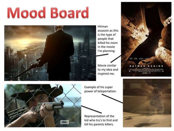 Mood board for movie | PPT