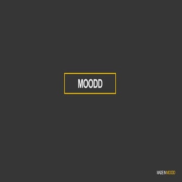 Moodd | PPTX