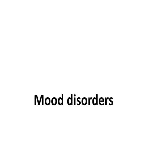 Bipolar and related disorders | PPTX