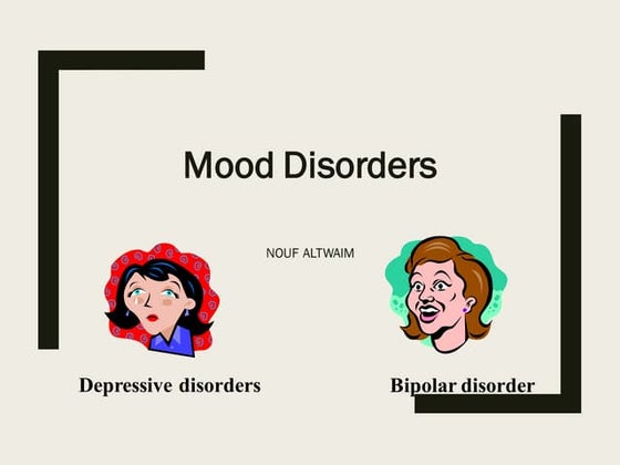 Mood Disorder Powerpoint Template 4 Best Mood Disorder Themed