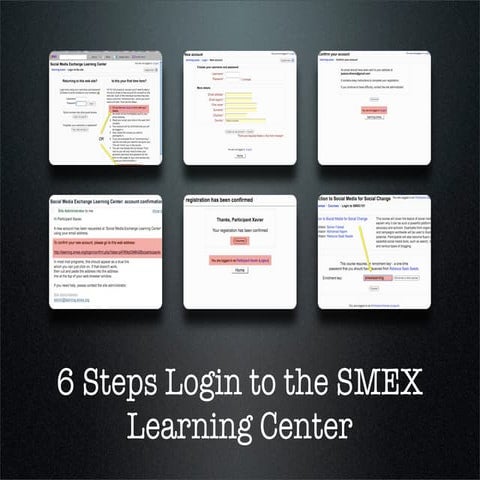 How to Login to SMEX Learning Center | PDF