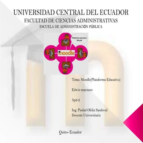 Edwin Manzano, Student at Universidad central del ecuador