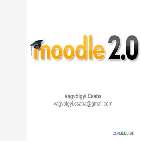Moodle2 újdonságok | PPT