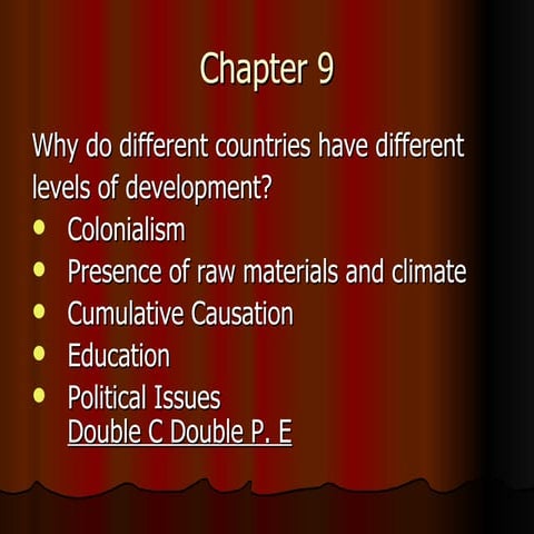 Moodle Handout Ch9 (Development) | PPT