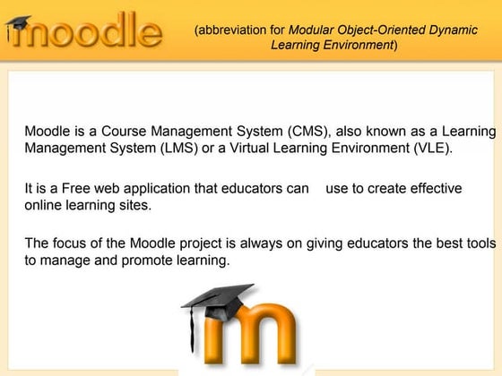 Gnomio Moodle Learning Management System | PPT