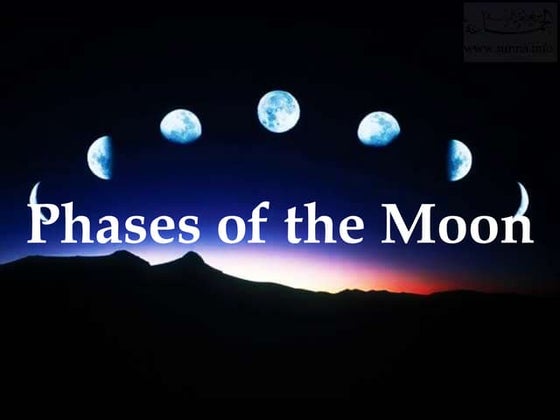 The 8 phases of moon grade 5 lesson in Science | PPT