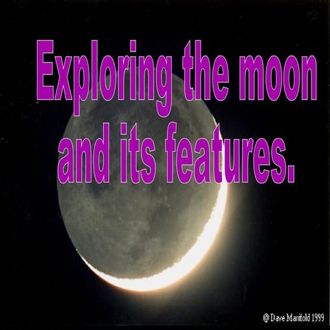 Moon Formation And Features | PPT | Geology | Science
