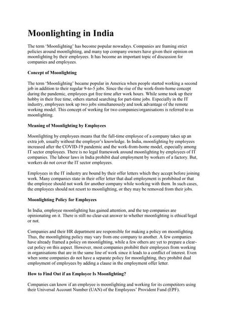 Moonlighting Presentation.pptx