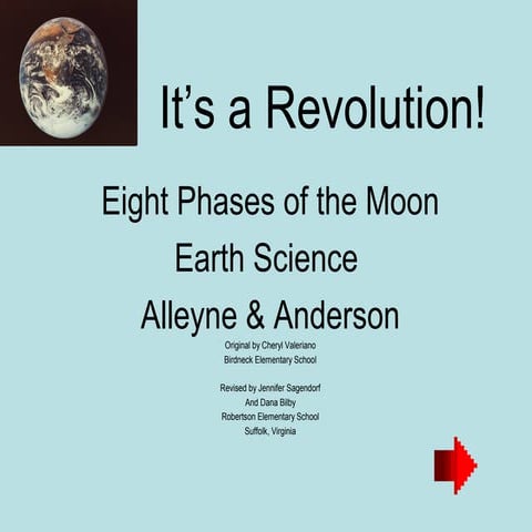 The 8 phases of moon grade 5 lesson in Science | PPT