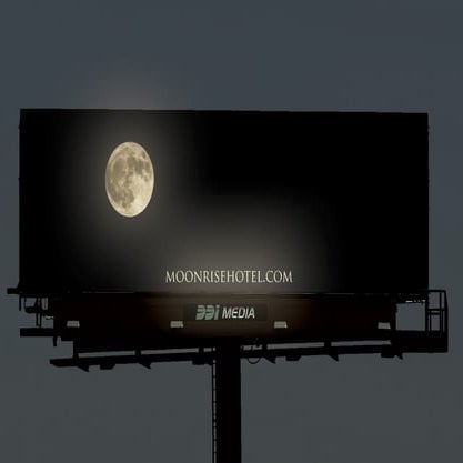Moonrise Hotel Billboard (night) | PDF