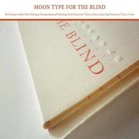 Moon Type for the Blind | PDF