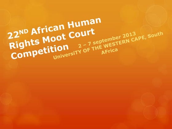 Introduction to Moot Court | PDF