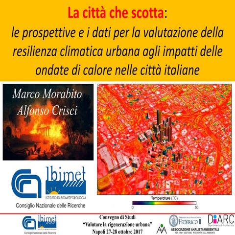 La città che scotta: le prospettive e i dati per la valutazione della ...