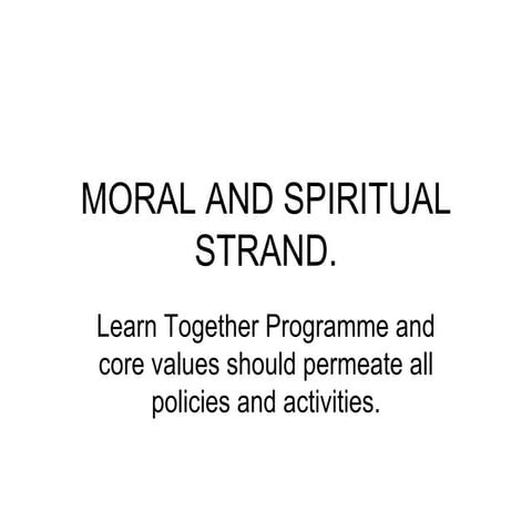 Moral and spiritual | PPT
