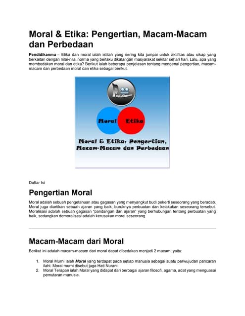 Makul Etika Profesi Kelompok 3 ETIK,ETIKA,NORMA DAN MORAL | PPT