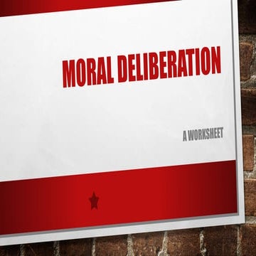moral deliberation.pptx