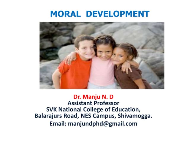 Moral Development Ppt