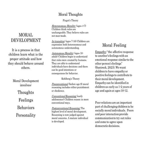 Moral Development | PPT