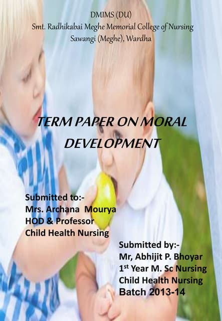 Four Moral Development Theories | PPT