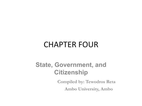 State and its elements | PPT | Political Issues & policy | Politics