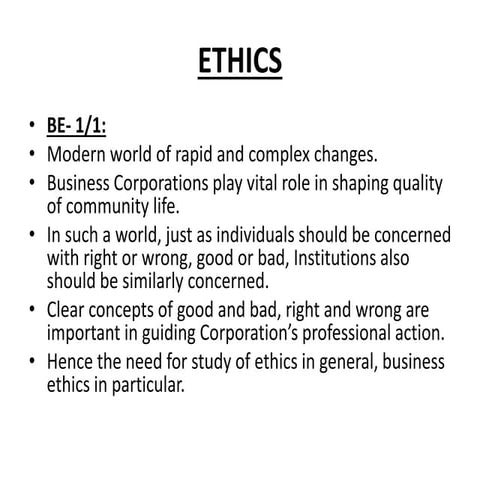 ethics and Moral_ethics-Presentation.ppt