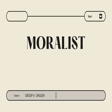 MORALIST APPROACH - GRADE 10 (QUARTER 3) | PDF