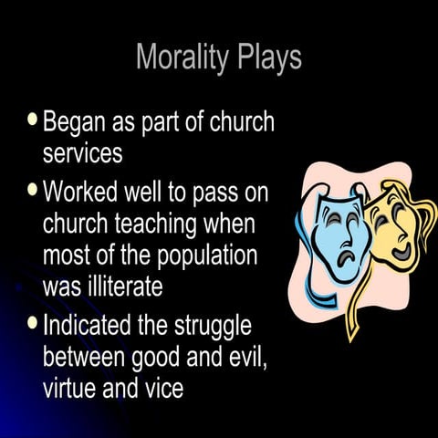 Morality plays | PPT