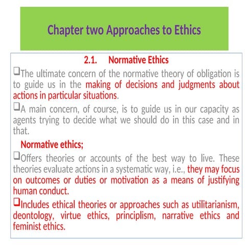 Moral Philosophy Chapter two Teachingmaterial.ppt