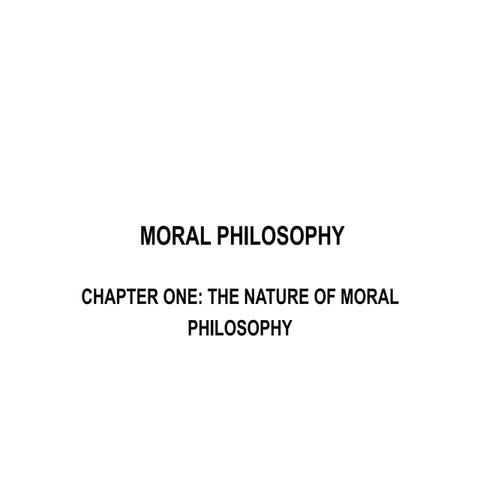 MORAL PHILOSOPHY PPT.pptx | Science