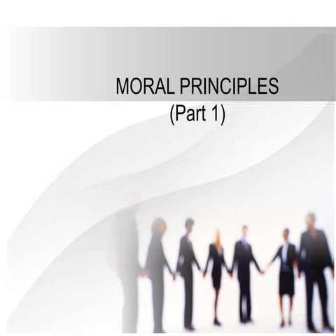 Moral principles | PPTX