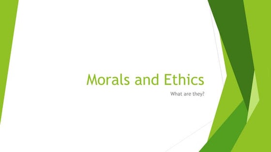 The four ethical principles | PPT