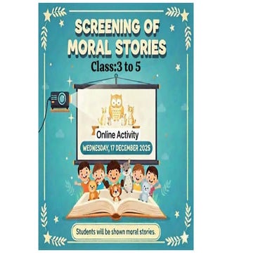 moral stories what is a moral stories examples | PPTX