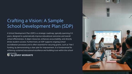 School development plan | PPTX